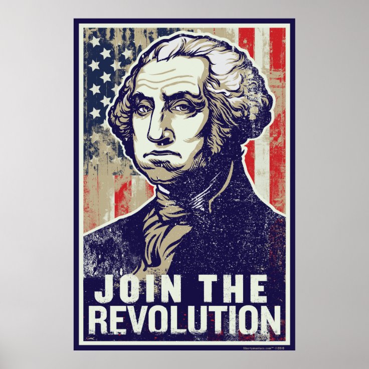 Washington Revolution Poster | Zazzle