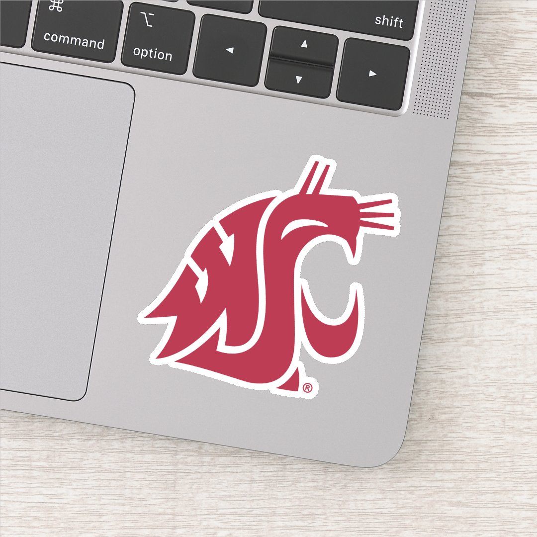 Washington State Cougar Sticker | Zazzle