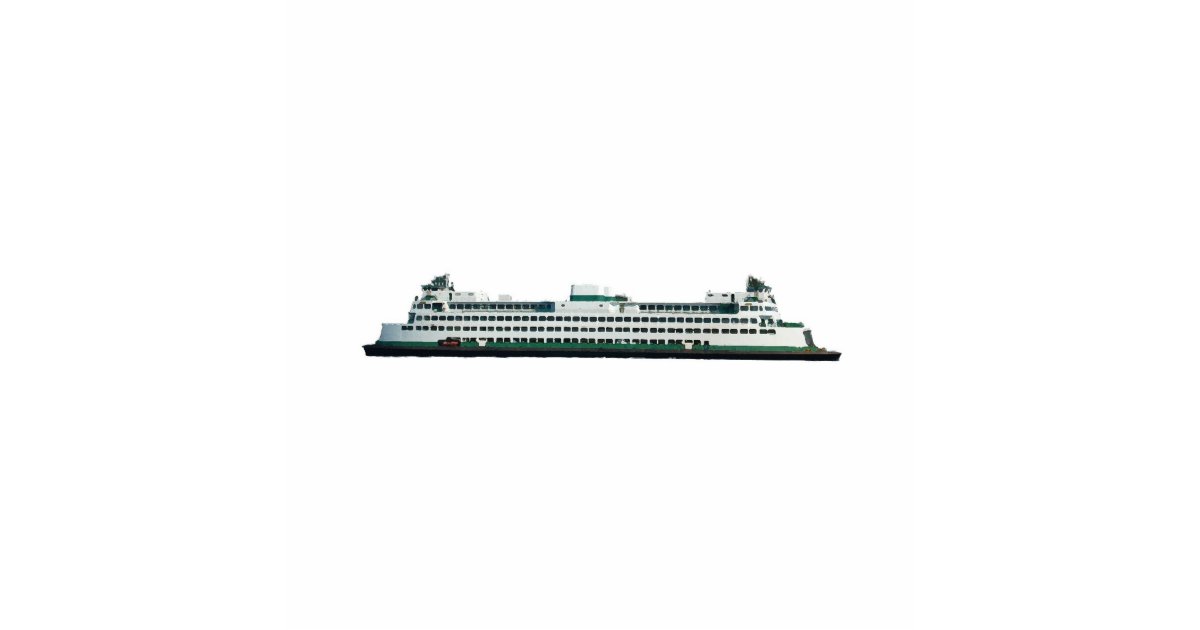 Washington State Ferry Cutout | Zazzle