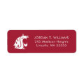 Washington State Graduate Label | Zazzle