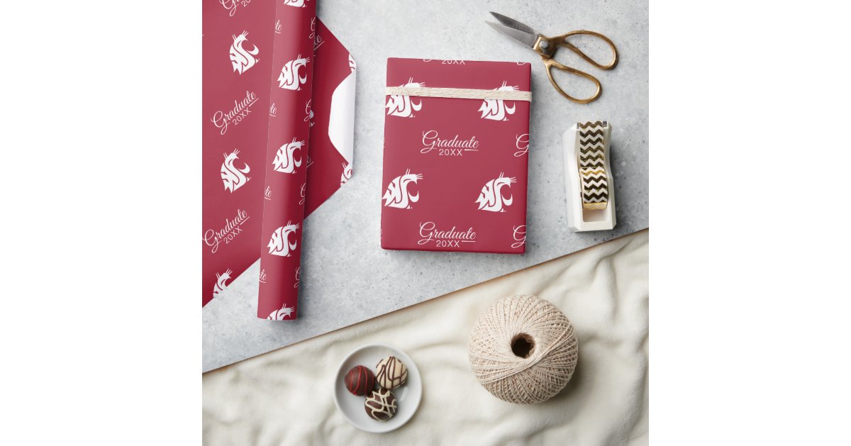 Washington State Graduate Wrapping Paper | Zazzle