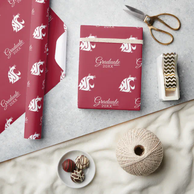 Washington State Graduate Wrapping Paper | Zazzle