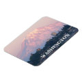 Washington State Mount Rainier Landscape Magnet | Zazzle