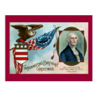 Washington Birthday Greeting Postcard | Zazzle.com