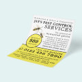 Wasp, Pest Control Advertising Flyer | Zazzle