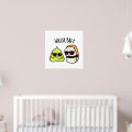 Wassa Bae Funny Food Wasabi Pun Poster | Zazzle