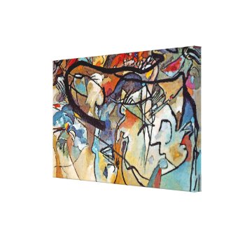 Wassily Kandinsky - Composition Five Abstract Art Canvas Print | Zazzle