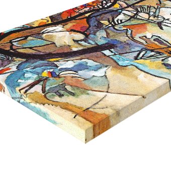 Wassily Kandinsky - Composition Five Abstract Art Canvas Print | Zazzle