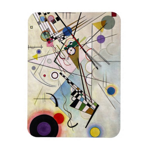WASSILY KANDINSKY - Composition VIII 1923 Magnet | Zazzle