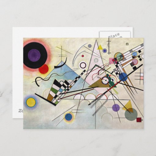WASSILY KANDINSKY - Composition VIII 1923 Postcard | Zazzle
