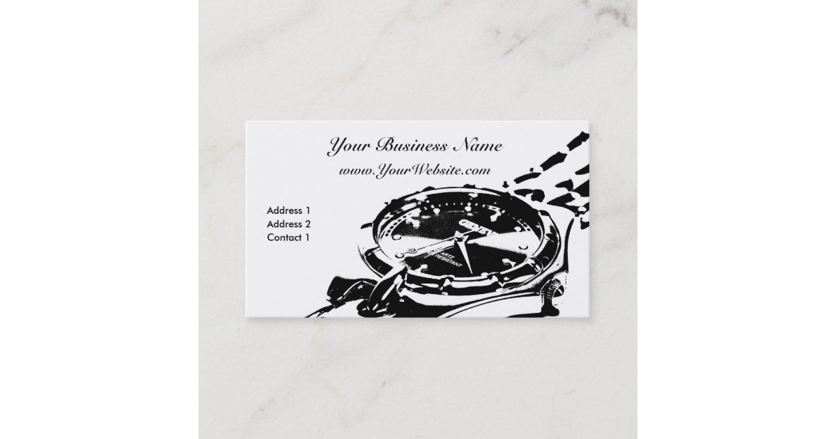 Watch Business Card | Zazzle
