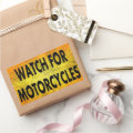 Watch For Motorcycles Stickers | Zazzle
