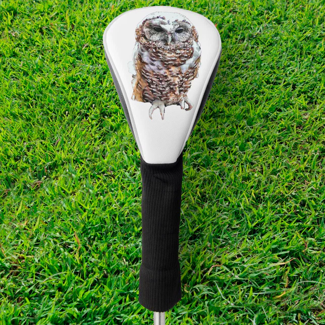 Watchful Owl Golf Head Cover | Zazzle