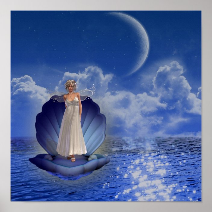 Water Angel Poster | Zazzle.com