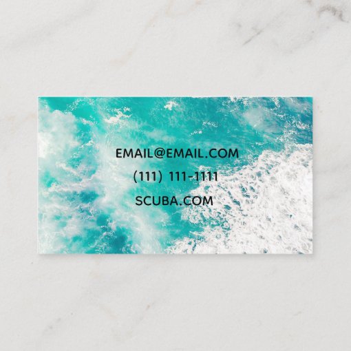 water business card | Zazzle