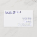 water. business card | Zazzle