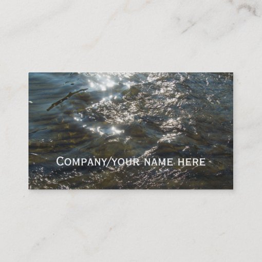 Water Business Card | Zazzle