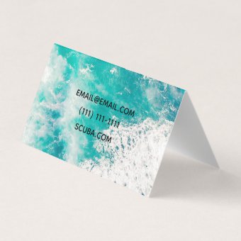 Water Business Card | Zazzle