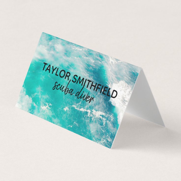 Water Business Card | Zazzle