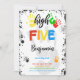 Water Color High Five Birthday Invitation | Zazzle