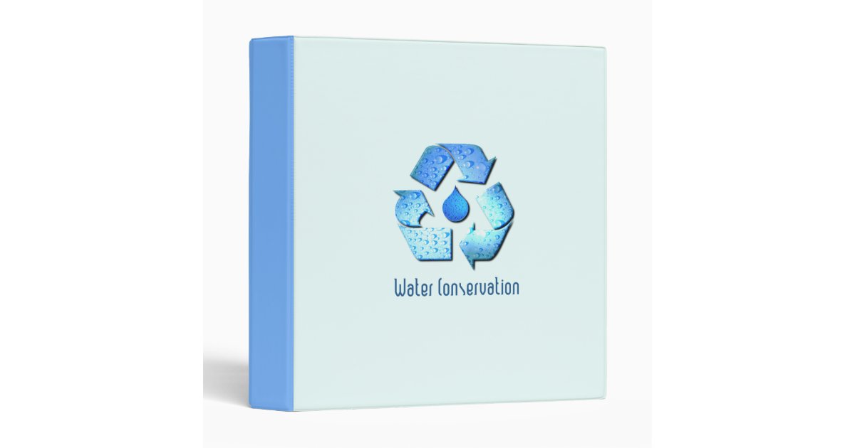 Water Conservation Binder | Zazzle