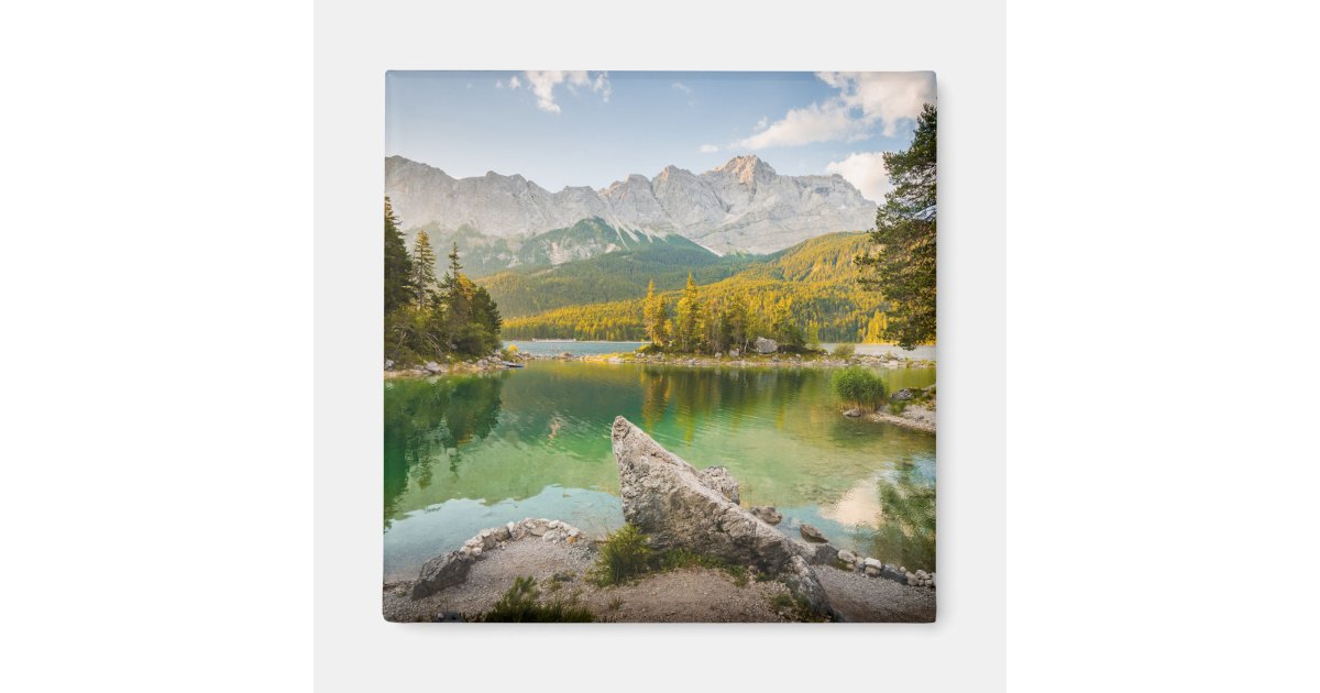 Water | Dachstein Mountains Lake Germany Magnet | Zazzle