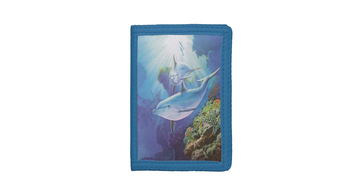 Water Dolphin Wallet | Zazzle