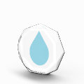 Water Drop Acrylic Award | Zazzle