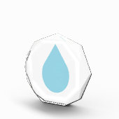 Water Drop Acrylic Award | Zazzle