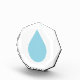 Water Drop Acrylic Award | Zazzle
