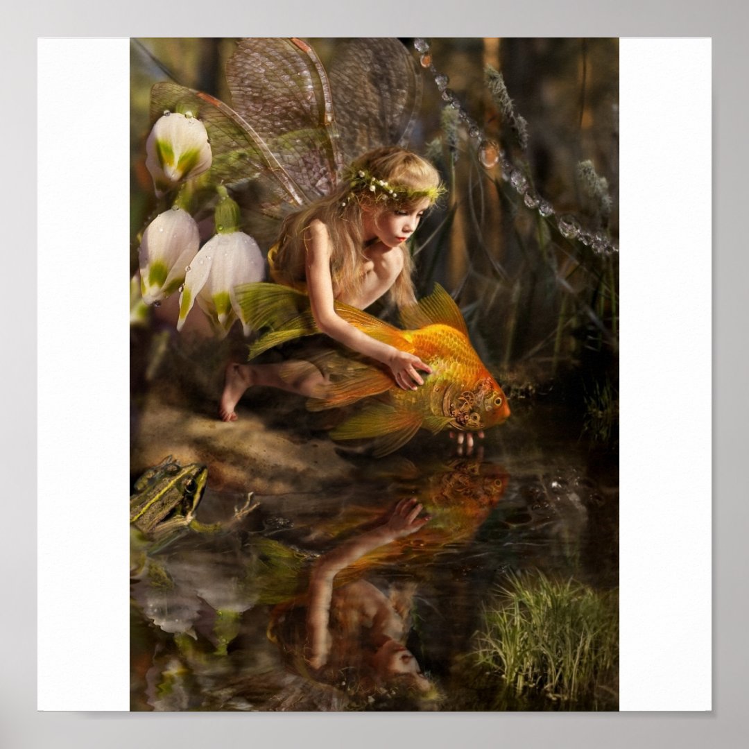 Water Fairy Poster | Zazzle