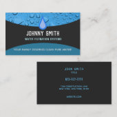 Water Filter Business Cards | Zazzle