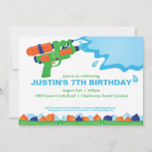 Water Gun Party Invitation | Zazzle