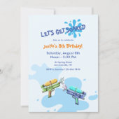 Water Guns Party Invitations | Zazzle