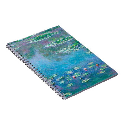 Water Lilies by Claude Monet Notebook | Zazzle