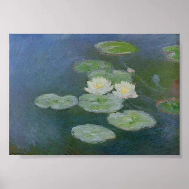Water Lilies , Pond Van Gogh Famous Painting Poster | Zazzle