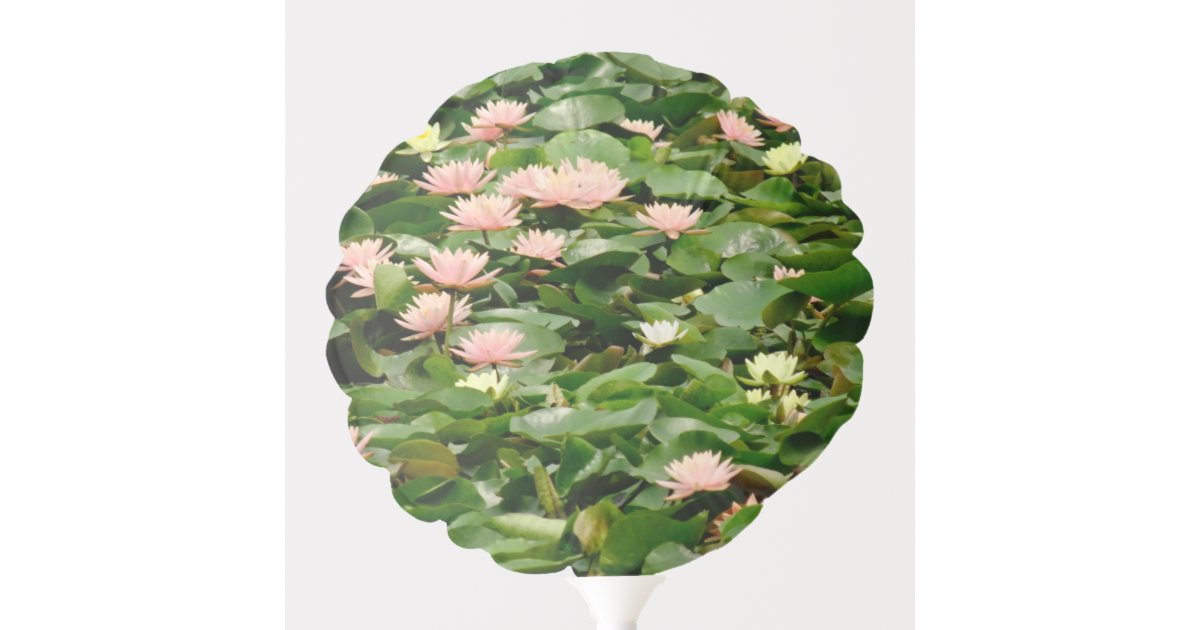 Water Lily Bouquet Balloon | Zazzle