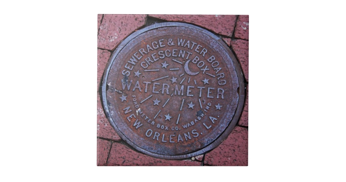 Water Meter Ceramic Tile | Zazzle