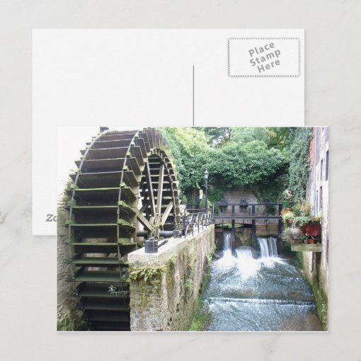 Water Mill Postcard | Zazzle
