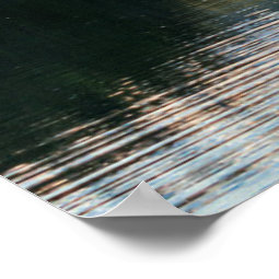 Water | Pang Oung Lake & Pine Forest Thailand Poster | Zazzle