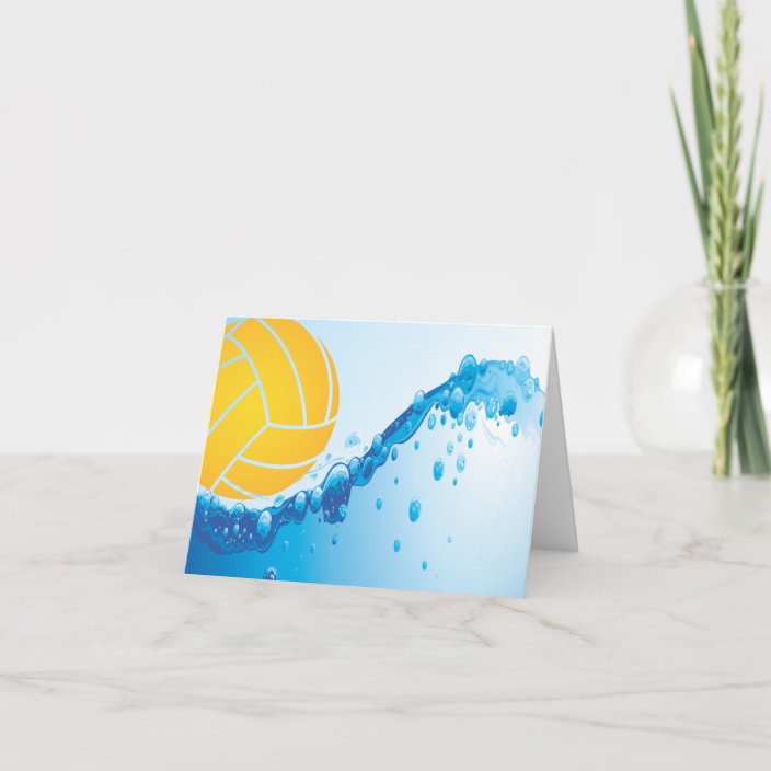 Water Polo Note Cards | Zazzle.com