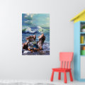 Water Power Background Card Design Poster | Zazzle