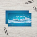 Water Professional Mini Business Card | Zazzle