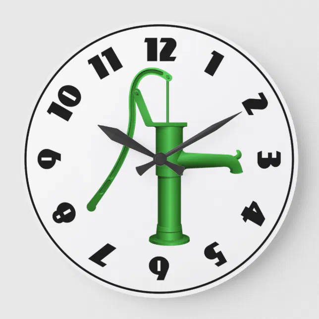 Water Pump Clock | Zazzle