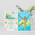 Water Slide Bash Editable Water Slide Photo Invitation | Zazzle