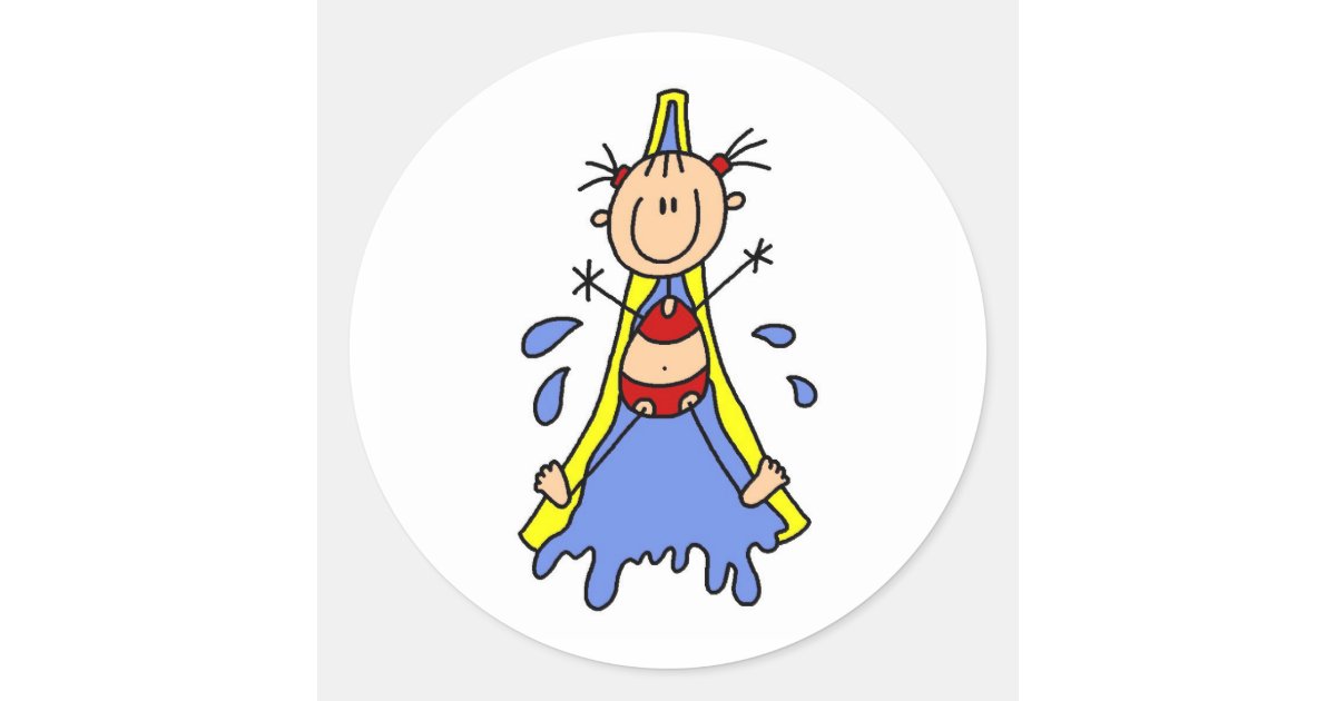 Water Slide Sticker | Zazzle