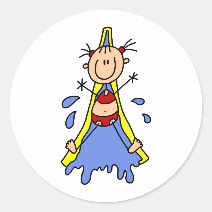 Water Slide Sticker | Zazzle
