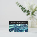 Water Splash Plumber Theme Business Cards | Zazzle