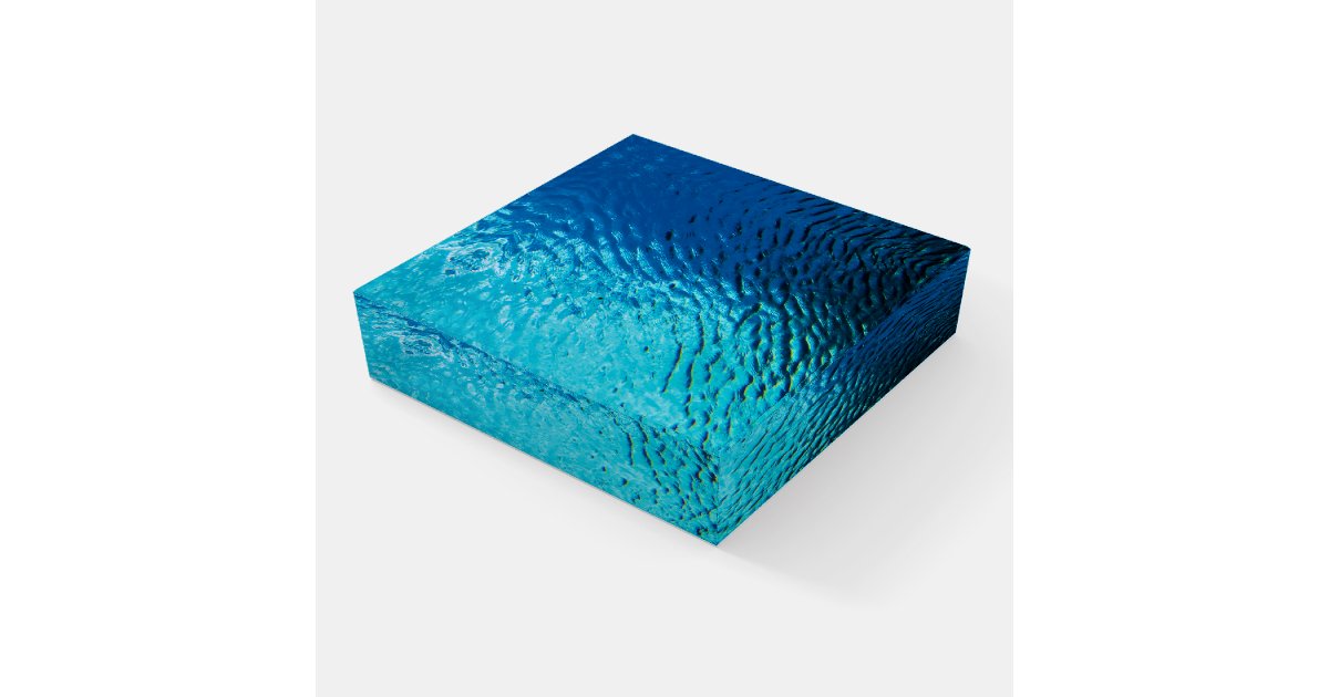 Water Surface Effect Paperweight | Zazzle