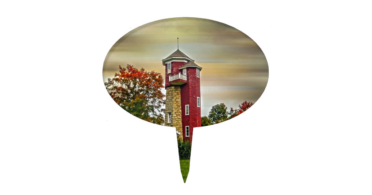 Water Tower Cake Topper | Zazzle